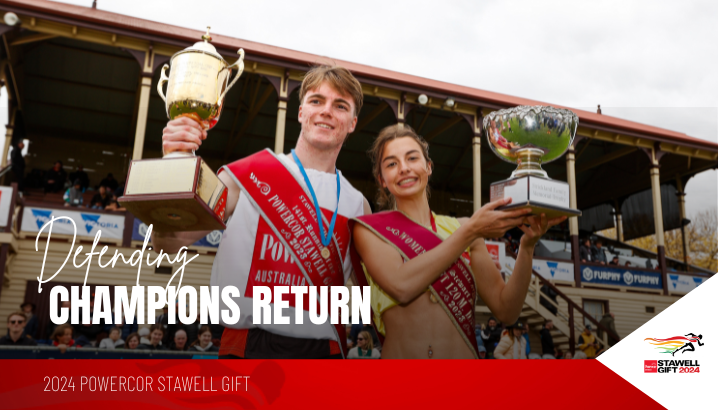 Title holders commit to defend victory at Stawell - Powercor Stawell Gift